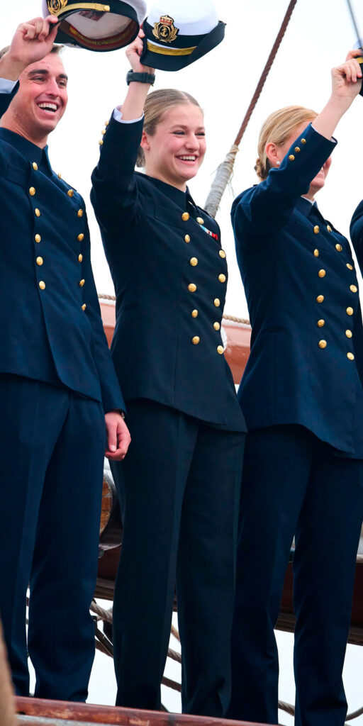 Where is Princess Leonor? Watch the trip in Real Time