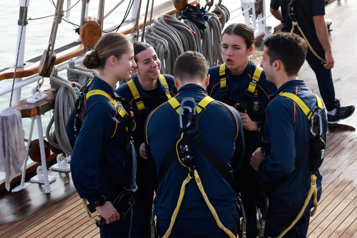WATCH: Princess Leonor's naval training on the Elcano