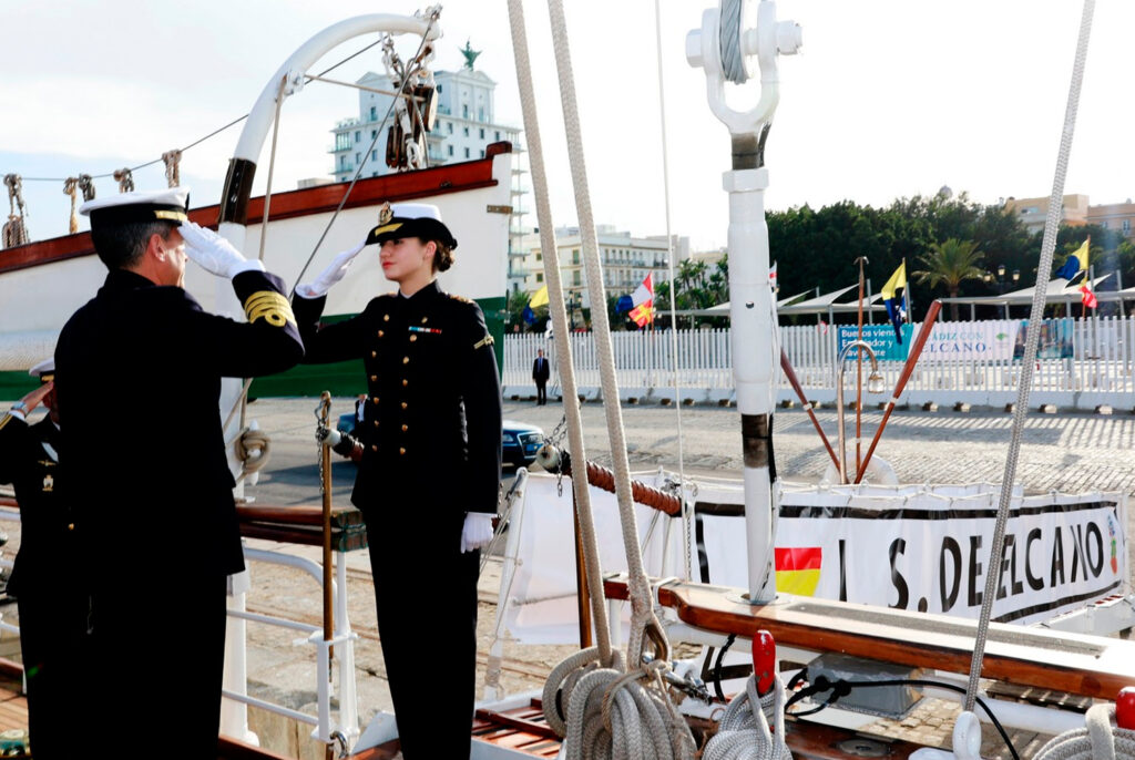 WATCH: Princess Leonor's naval training on the Elcano