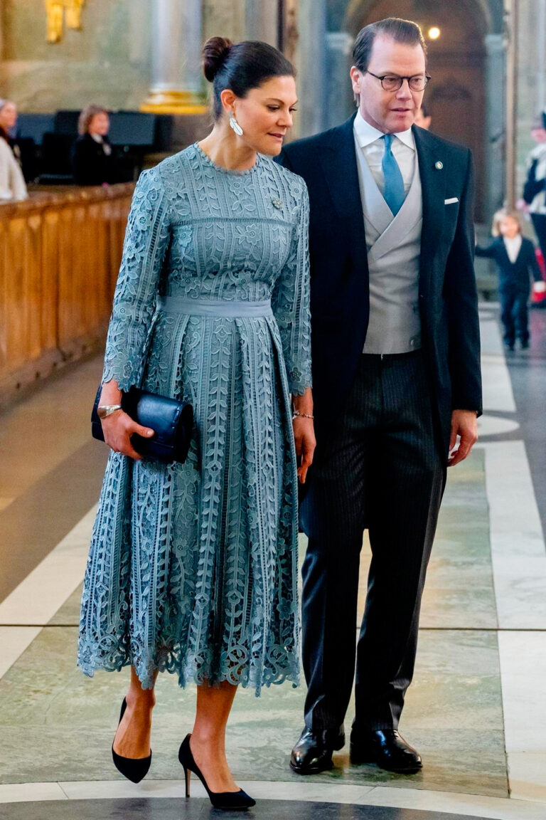The Style of the Swedish Royalty at Princess Ines' Ceremony