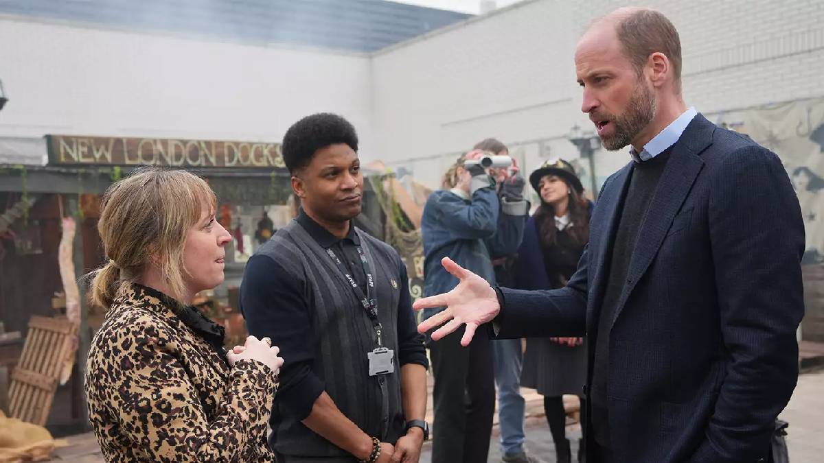 Prince William at the London Screen Academy: His Visit Before Missing ...