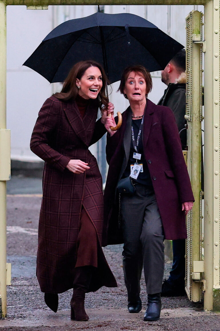 Princess Kate Visits HMP Styal Prison in Wilmslow, Cheshire
