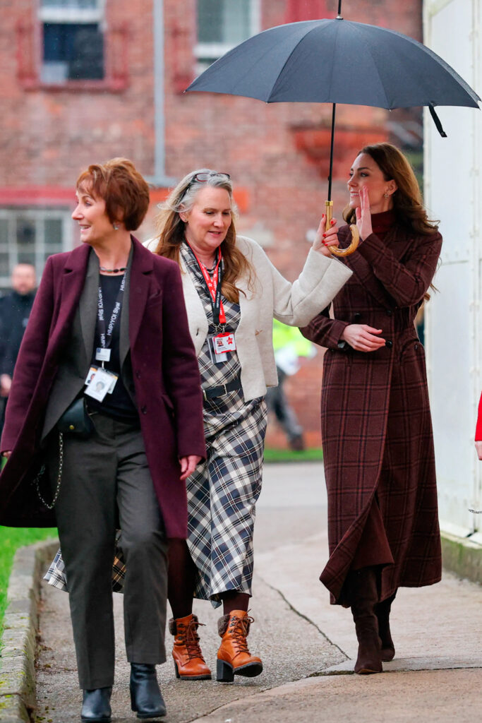Princess Kate Visits HMP Styal Prison in Wilmslow, Cheshire