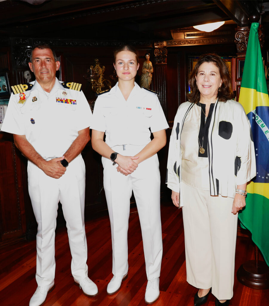 Princess Leonor's welcome in Brazil: Music, Culture, and Tradition