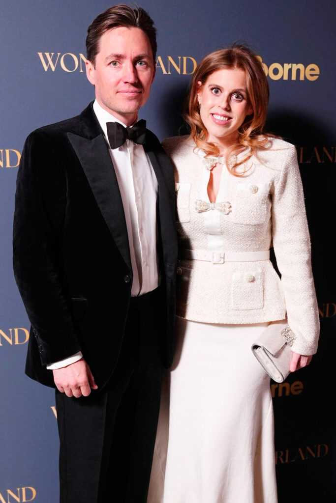 Princess Beatrice in a Self-Portrait Dress at Charity Event