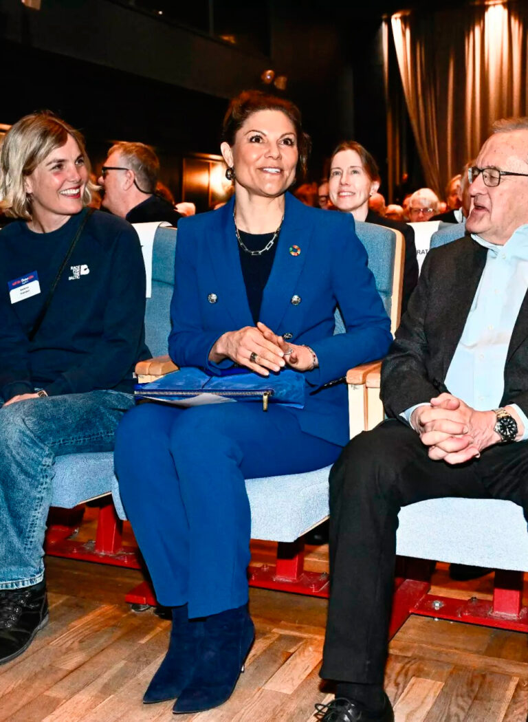 Fashion Trend: Princess Victoria in Blue Suit by Veronica Beard