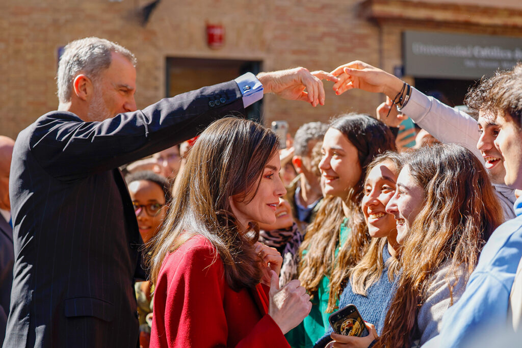In Photos: King Felipe and Queen Letizia in Valencia