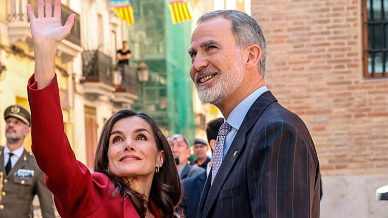 In Photos: King Felipe and Queen Letizia in Valencia