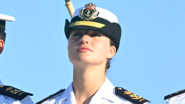 PHOTOS: Princess Leonor Arrives in Uruguay Aboard Elcano