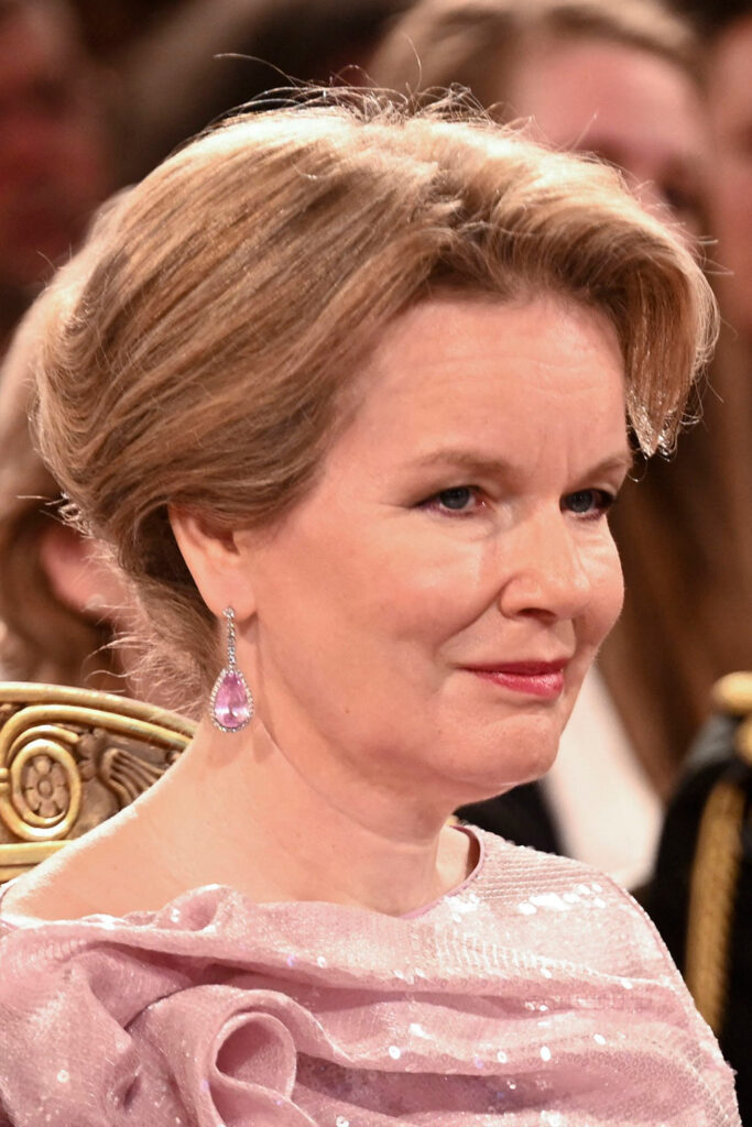Queen Mathilde in a Natan Outfit at the Spring Concert