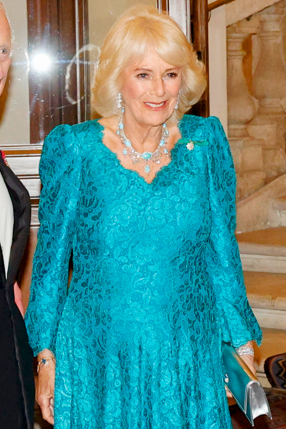 PHOTOS: Queen Camilla's Style at the State Banquet in Rome