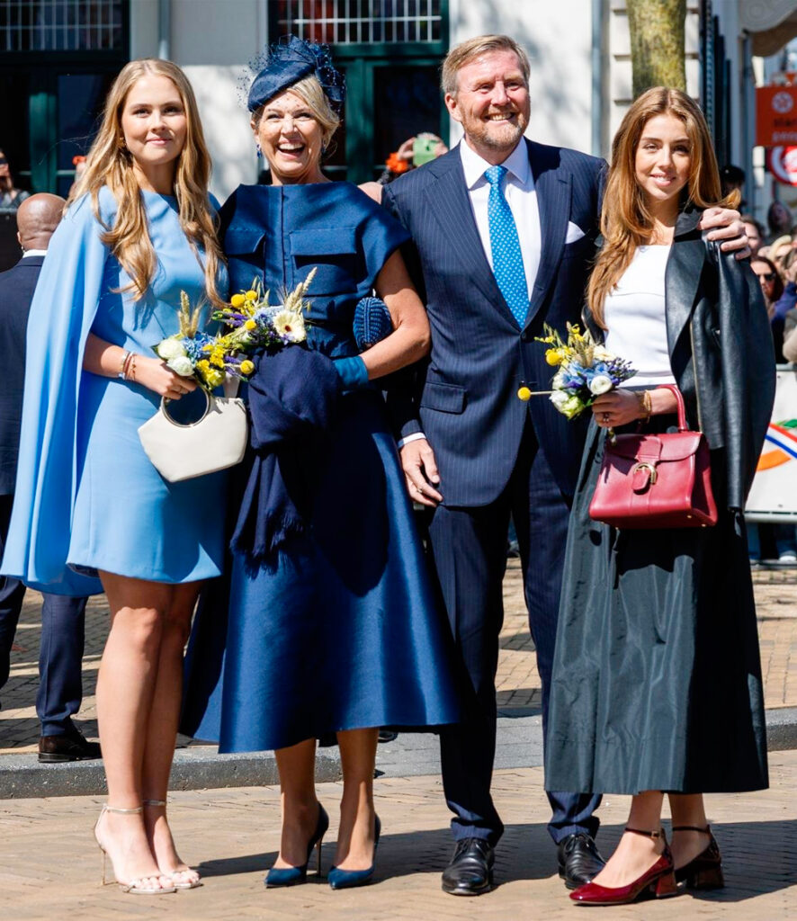 Queen Maxima Amalia and Alexia's style on Kings' Day 2025