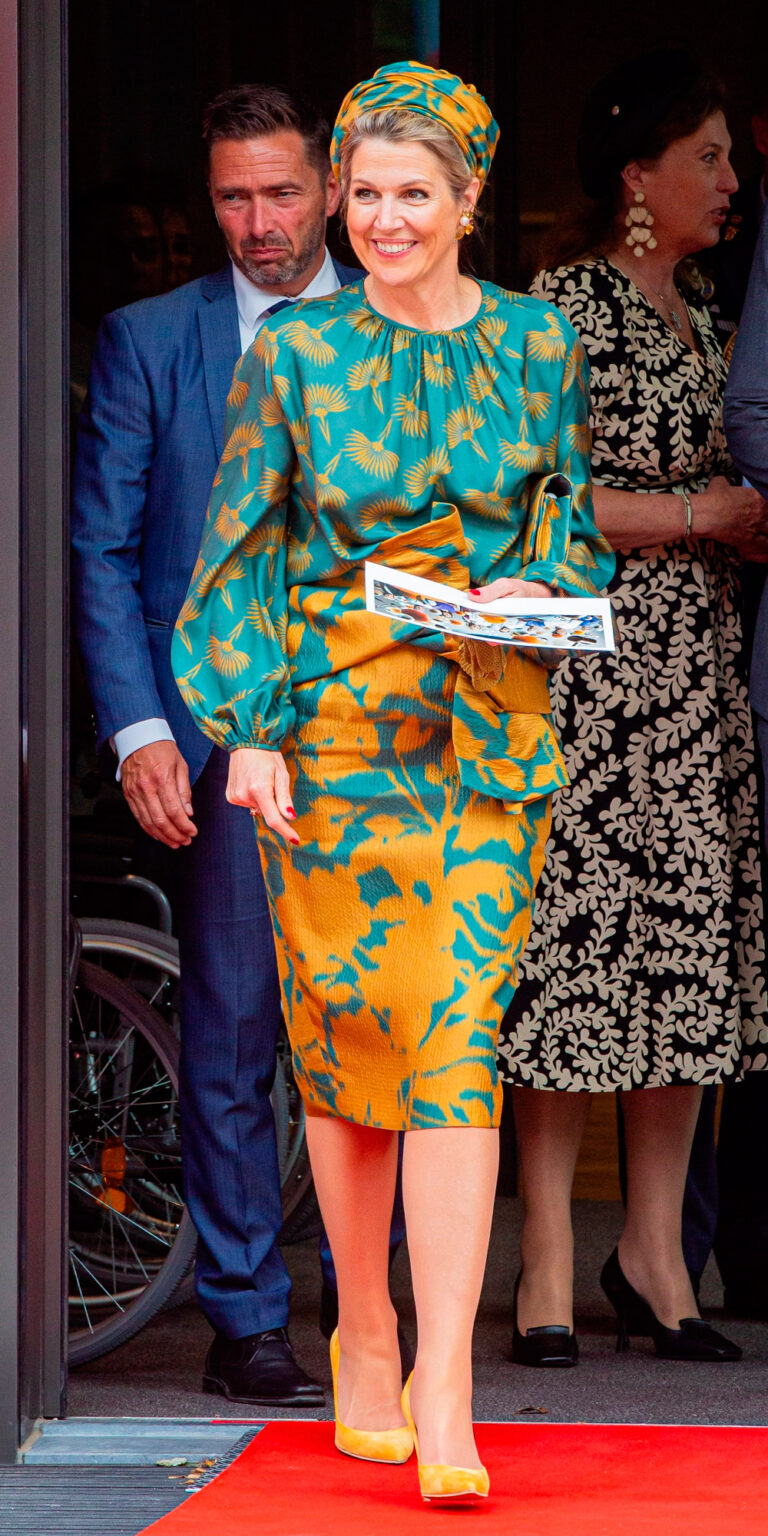 PHOTOS: Queen Maxima's Style in Capelle aan den IJssel