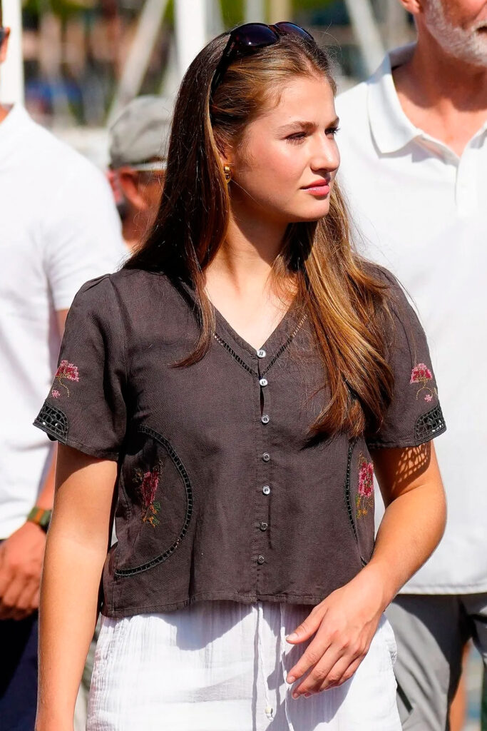 Princess Leonor's Summer Style at the Club Náutico de Palma