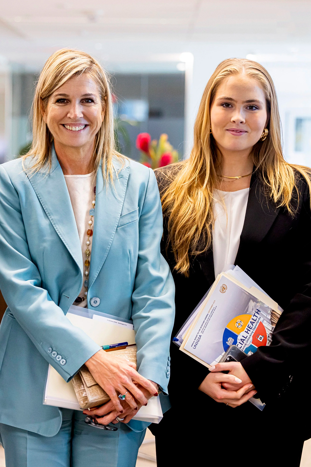 The Style of Queen Maxima and Princess Amalia in New York