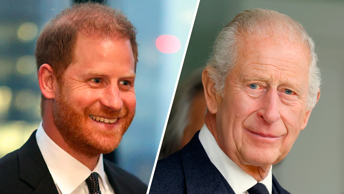 Prince Harry Reunites With King Charles in Clarence House