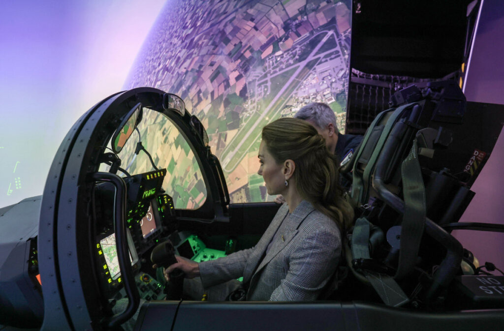 Kate Middleton's Style During Her Visit to RAF Coningsby