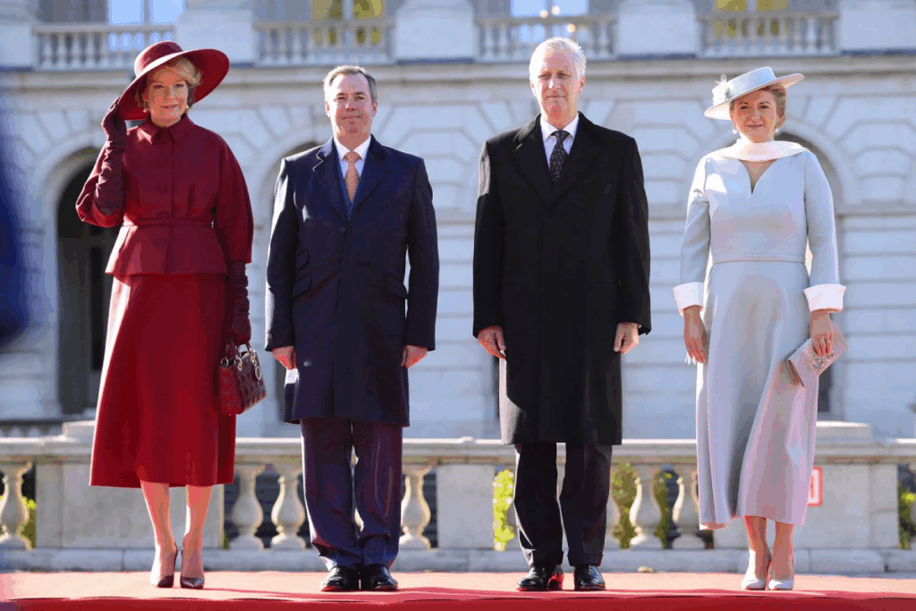 Queen Mathilde and Grand Duchess Stéphanie's Style in Brussels