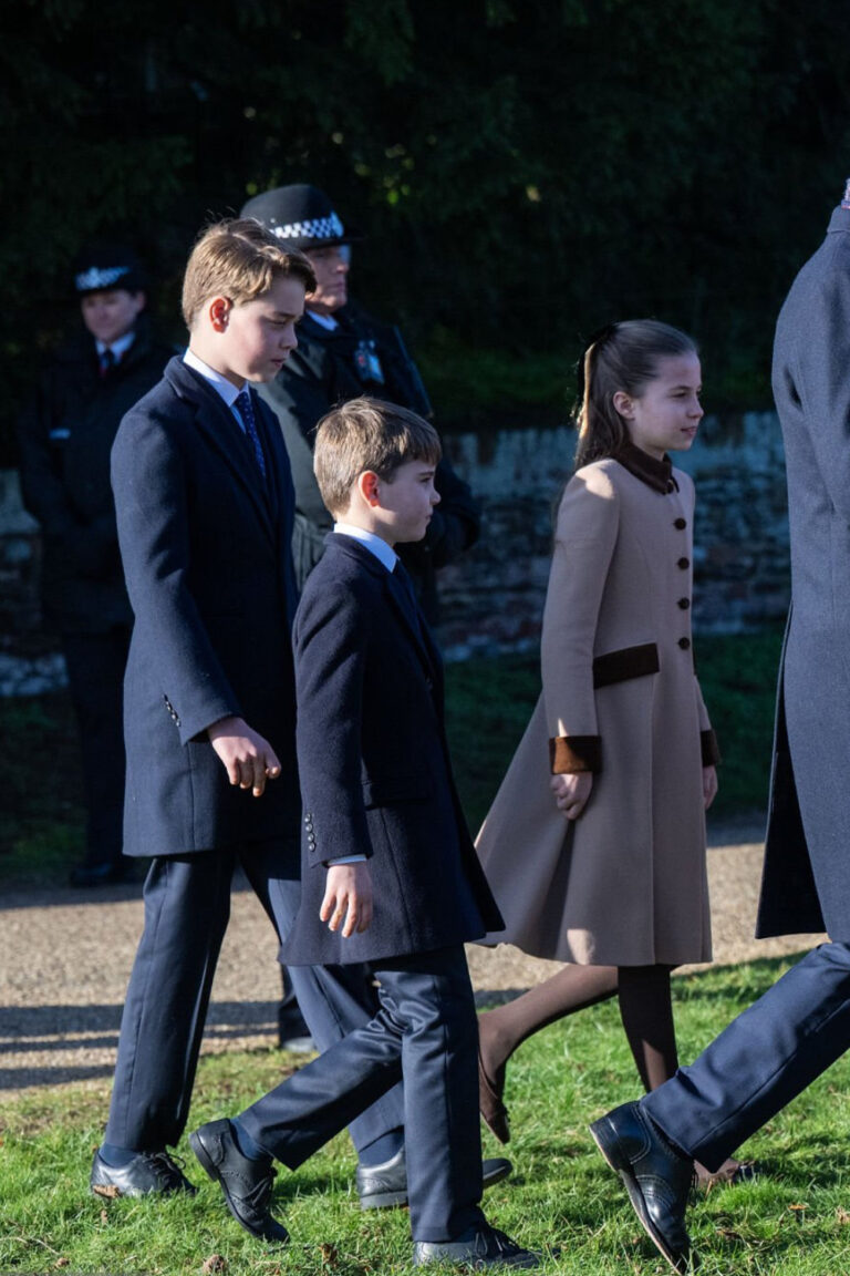 Louis, George and Charlotte's Viral Sandringham Moment