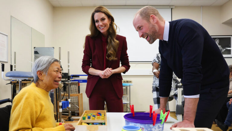Kate and Prince William Surprise NHS Staff at Hospital Visit