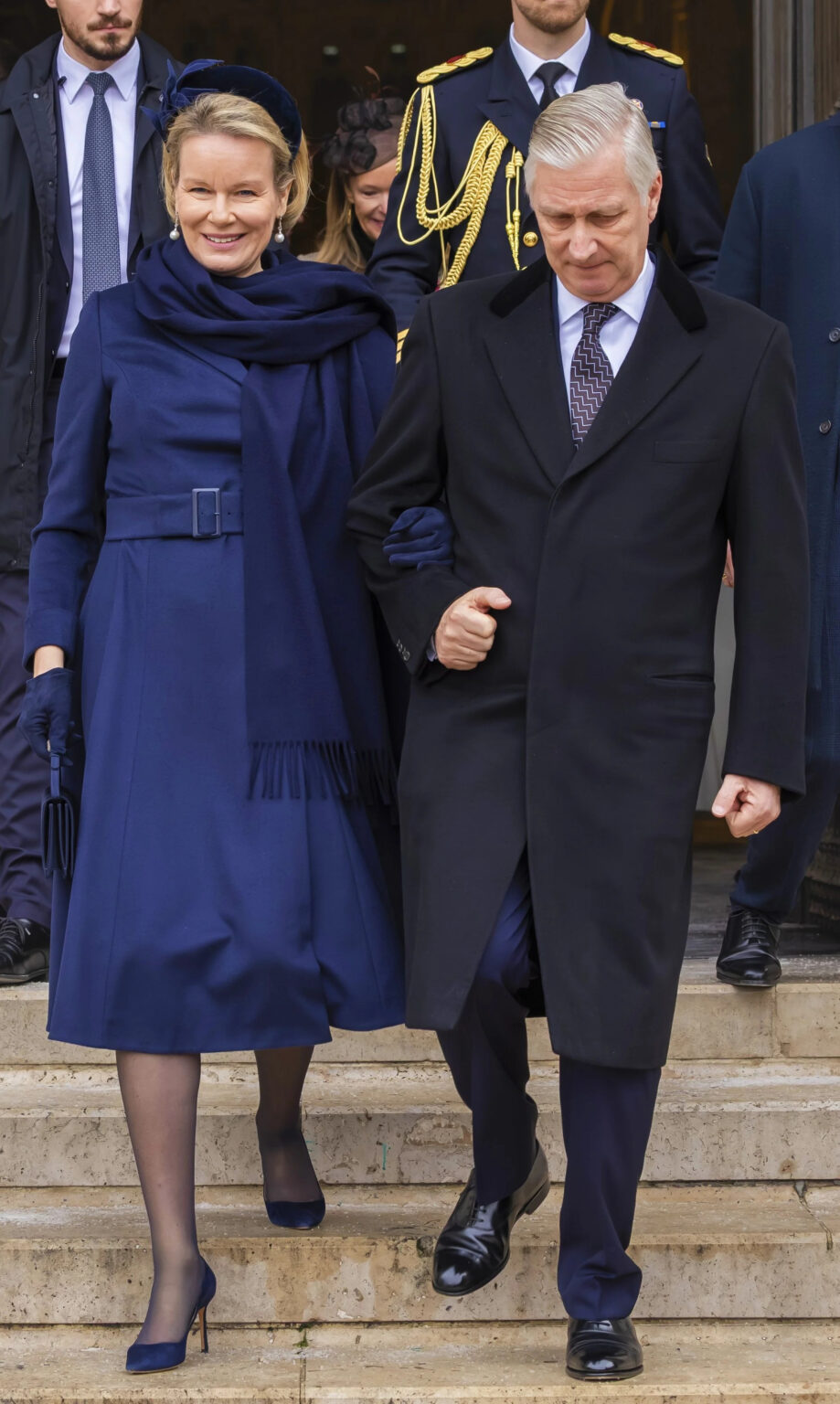 Queen Mathilde's Style at 800th Cathedral Celebration