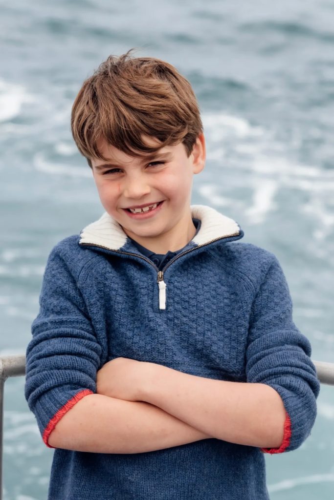 Prince Louis' Eight Birthday: Beach Video and Boat Photo